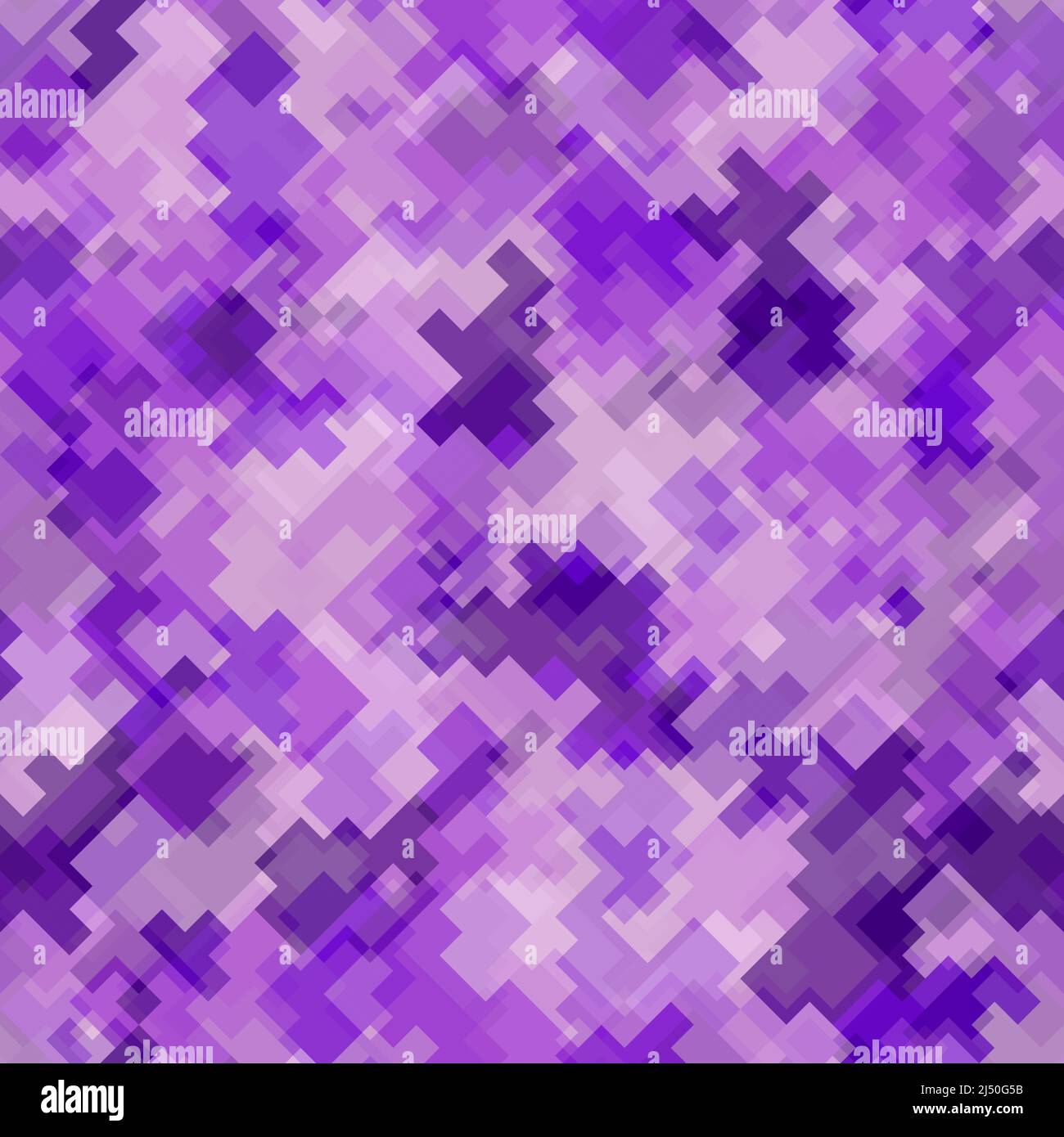 Seamless urban camouflage pattern. The pixel pattern in the foreground ...