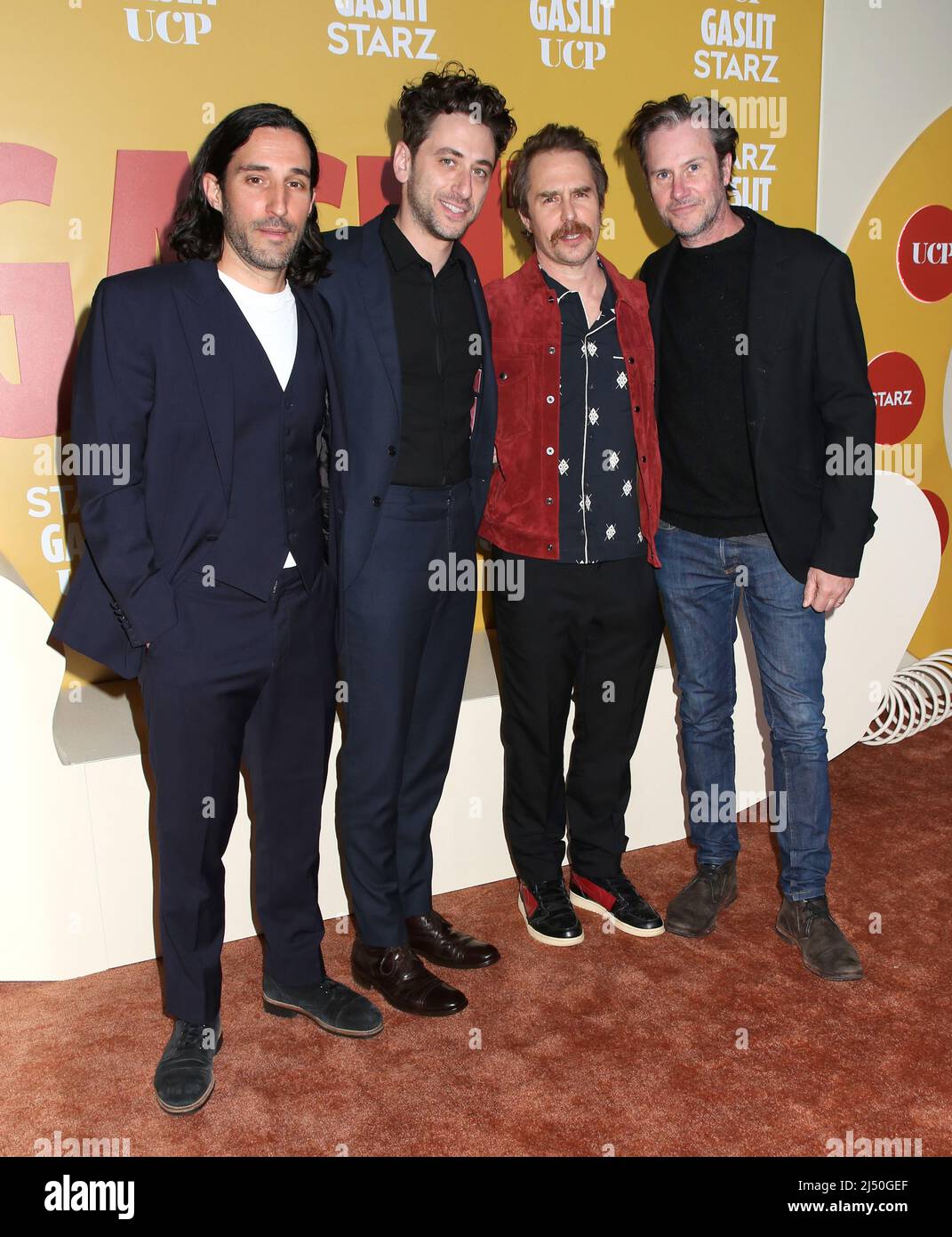 Sam Rockwell and Josh Hamilton attending the 'Gaslit' New York Premiere ...