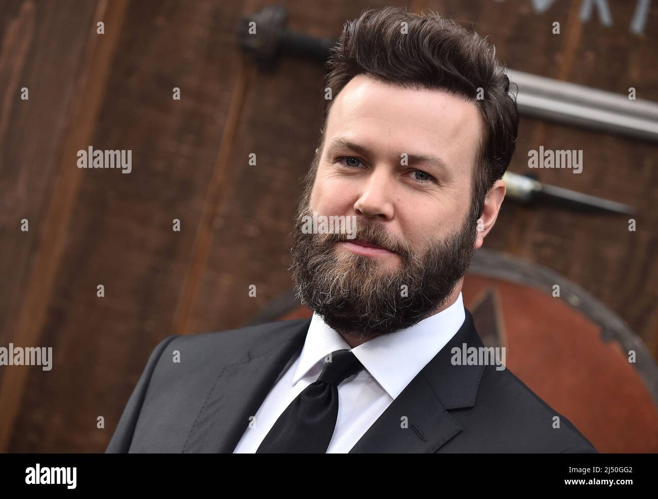 Taran Killam arriving to "The Northman" L.A. premiere held at the TCL ...
