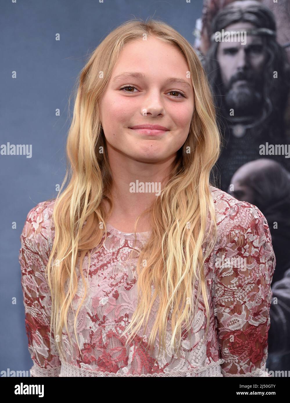 Lily Bird arriving to "The Northman" L.A. premiere held at the TCL ...