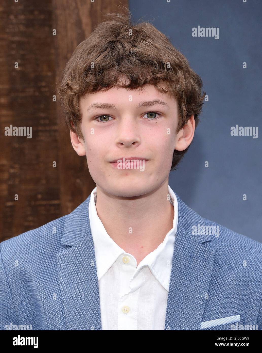 Oscar Novak arriving to "The Northman" L.A. premiere held at the TCL ...