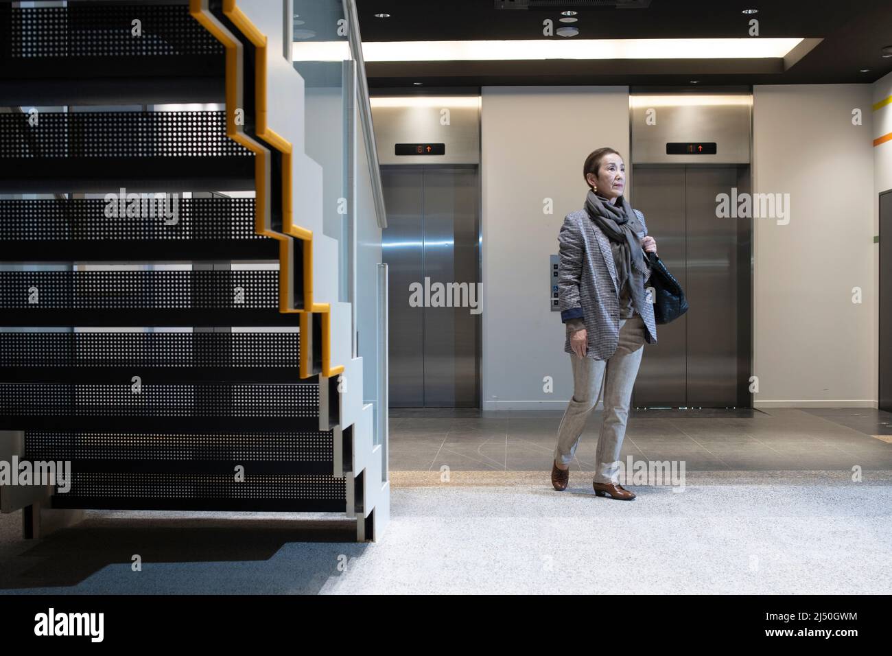 Business Woman Going to Work Stock Photo - Alamy