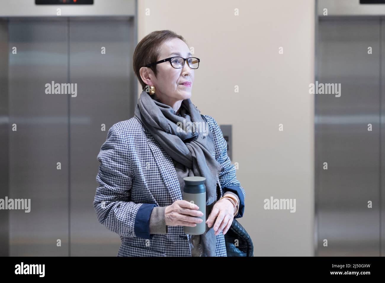 Business Woman Going to Work Stock Photo - Alamy