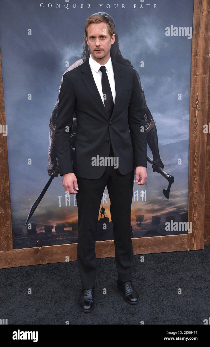 Alexander Skarsgard arriving to "The Northman" L.A. premiere held at ...
