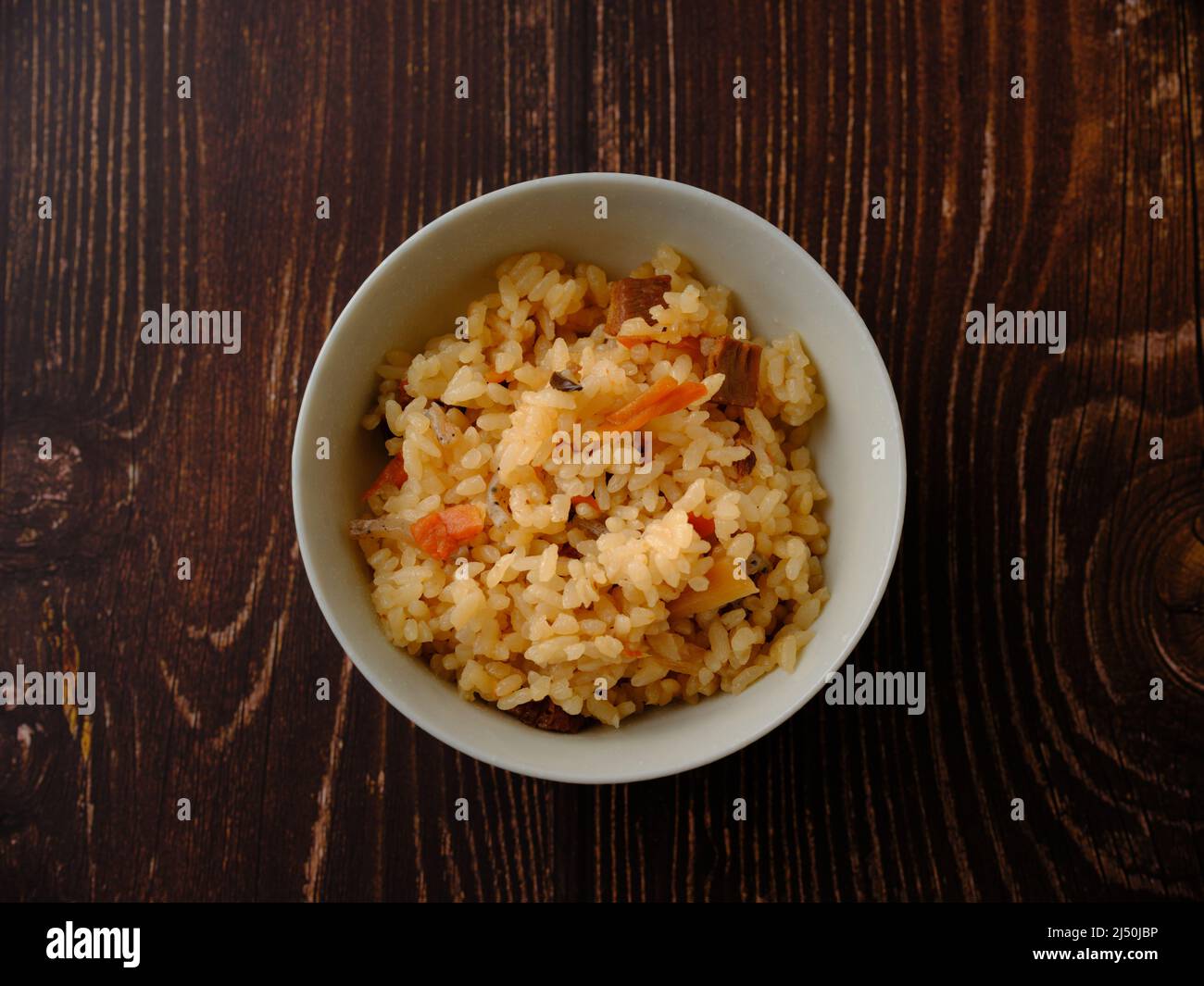Gomoku Gohan, Japanese Steamed Rice with Vegetables Stock Photo - Alamy