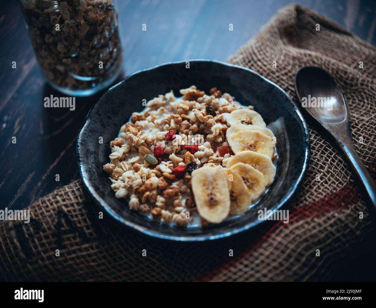 Early morning breakfast cereal hi-res stock photography and images - Alamy
