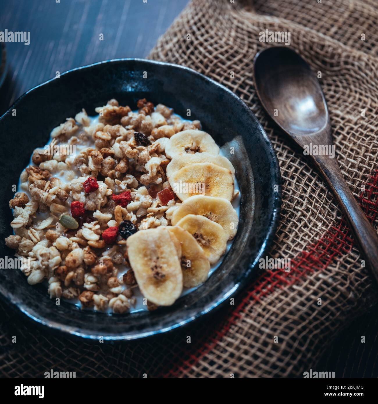 Early morning breakfast cereal hi-res stock photography and images - Alamy