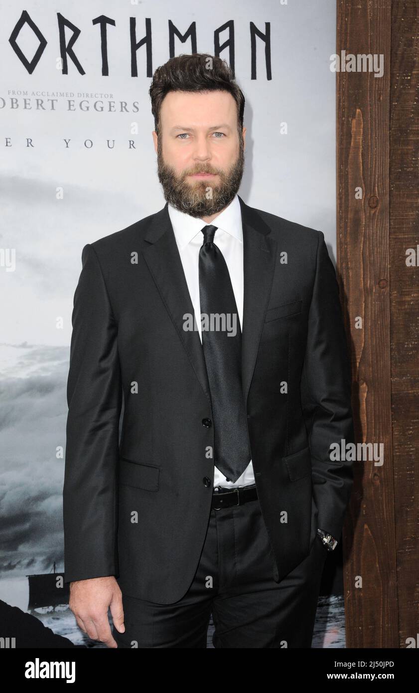 Taran Killam at the Los Angeles premiere of 'The Northman' held at the ...