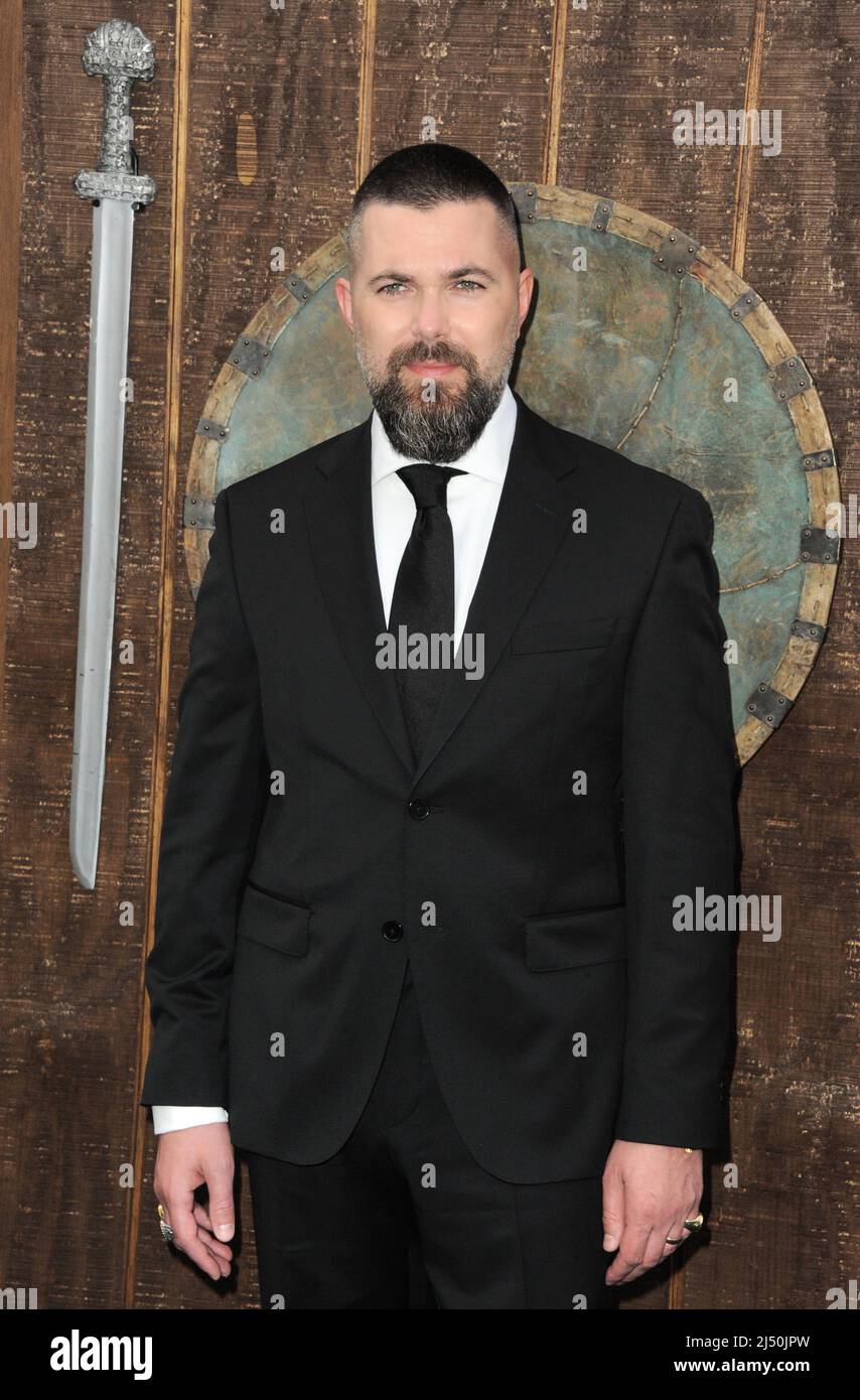 Robert Eggers at the Los Angeles premiere of 'The Northman' held at the ...