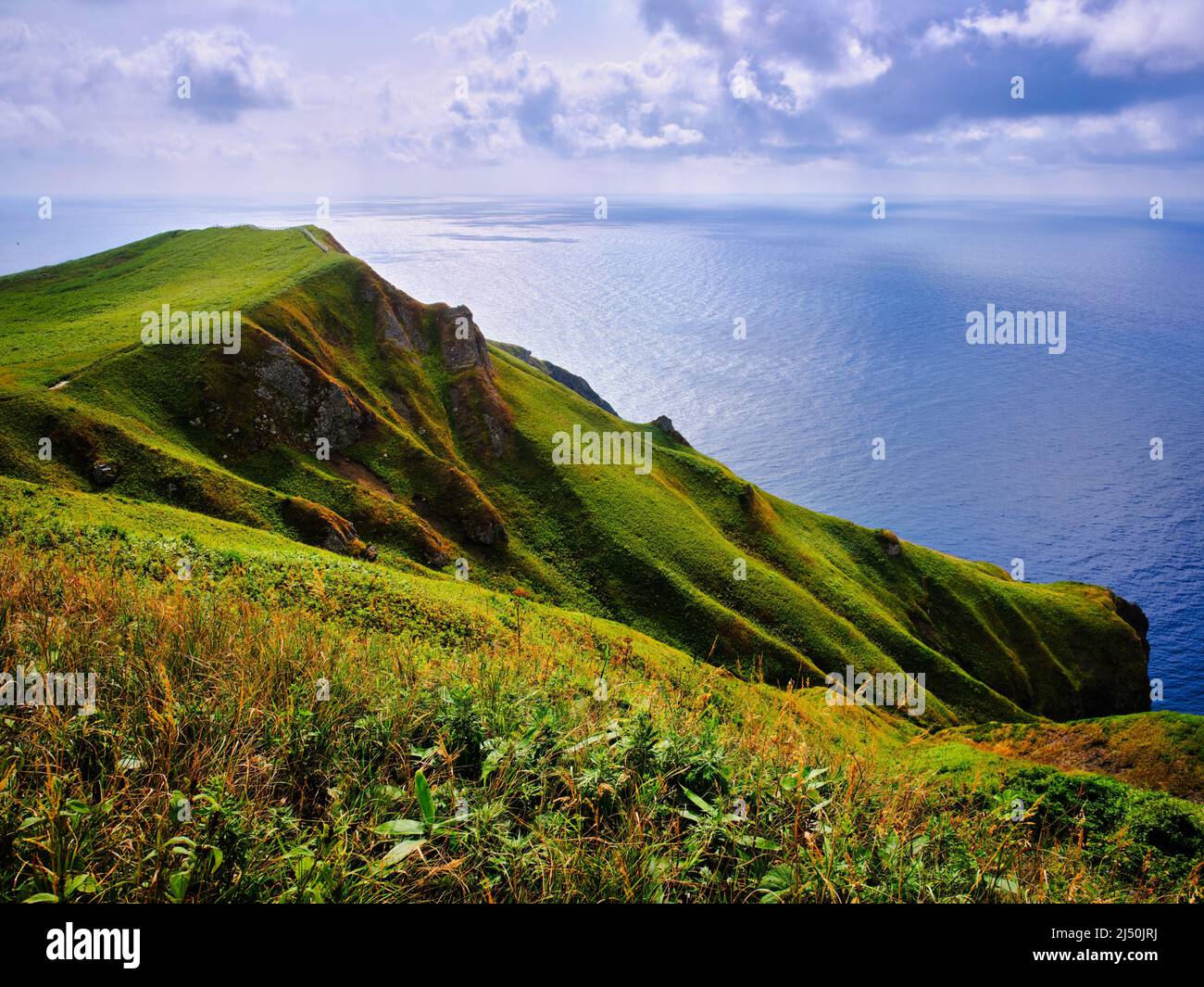 Landscape in Rebun Island, Hokkaido, Japan Stock Photo - Alamy
