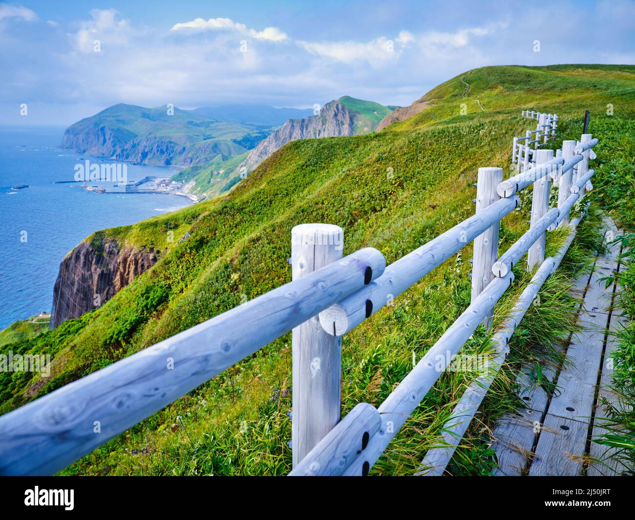 Landscape in Rebun Island, Hokkaido, Japan Stock Photo - Alamy