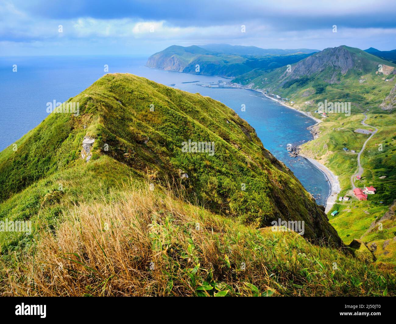 Landscape in Rebun Island, Hokkaido, Japan Stock Photo - Alamy