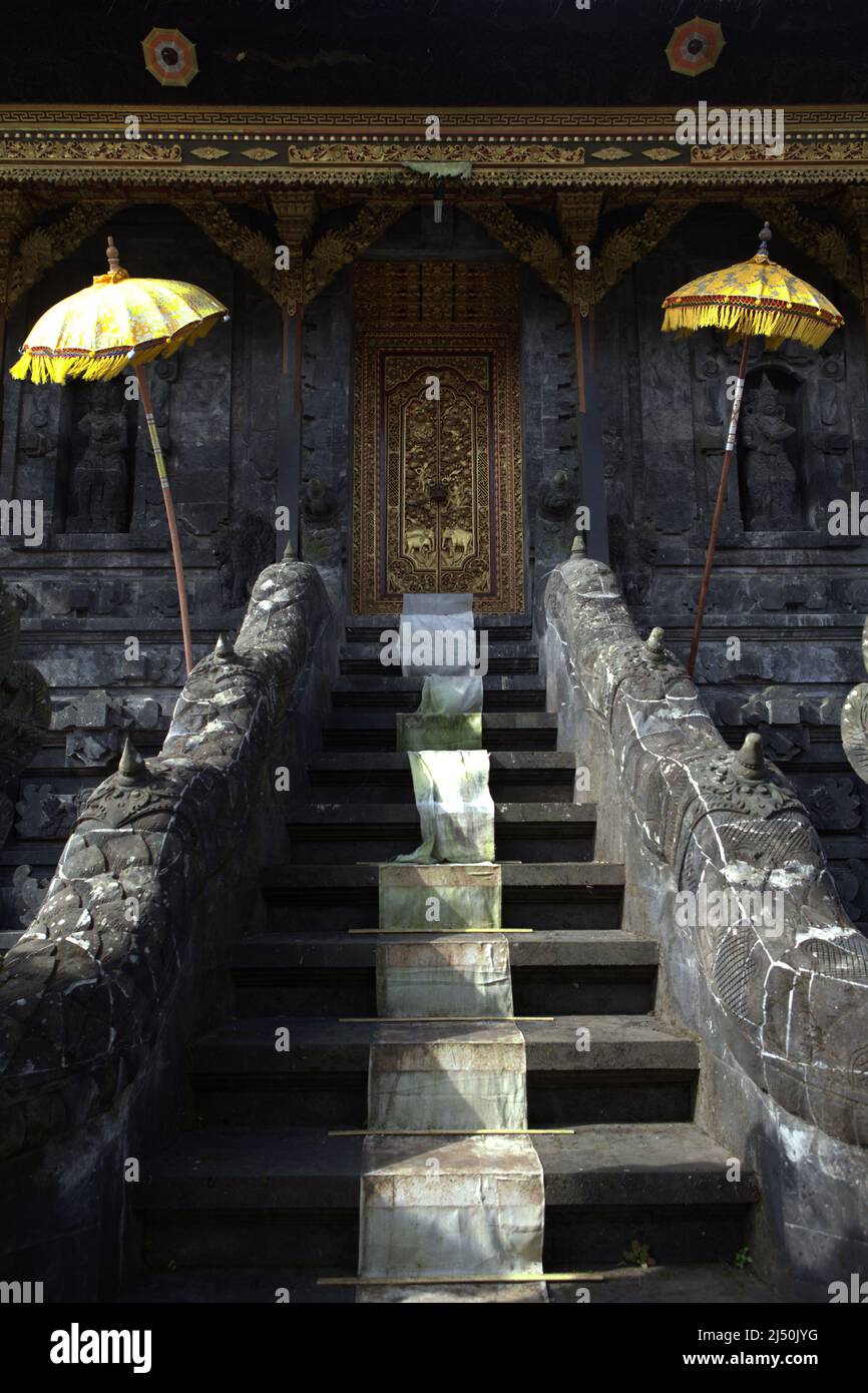 Tuluk Piyu Batur temple in Kintamani, Bangli, Bali, Indonesia Stock ...