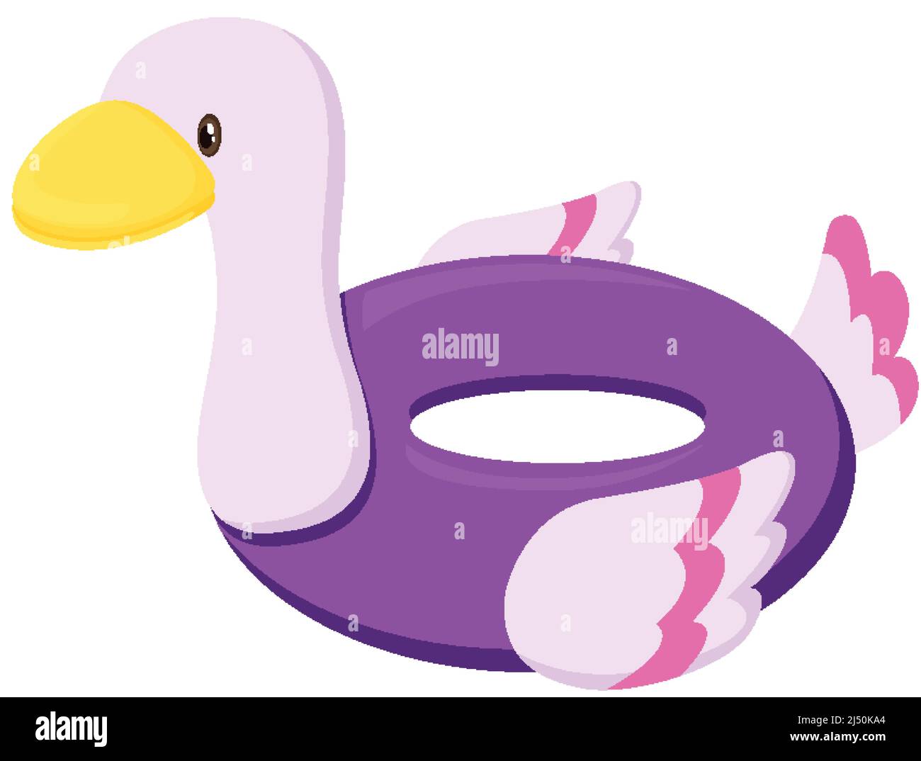 Set of inflatable toy for pool element illustration Stock Vector Image ...