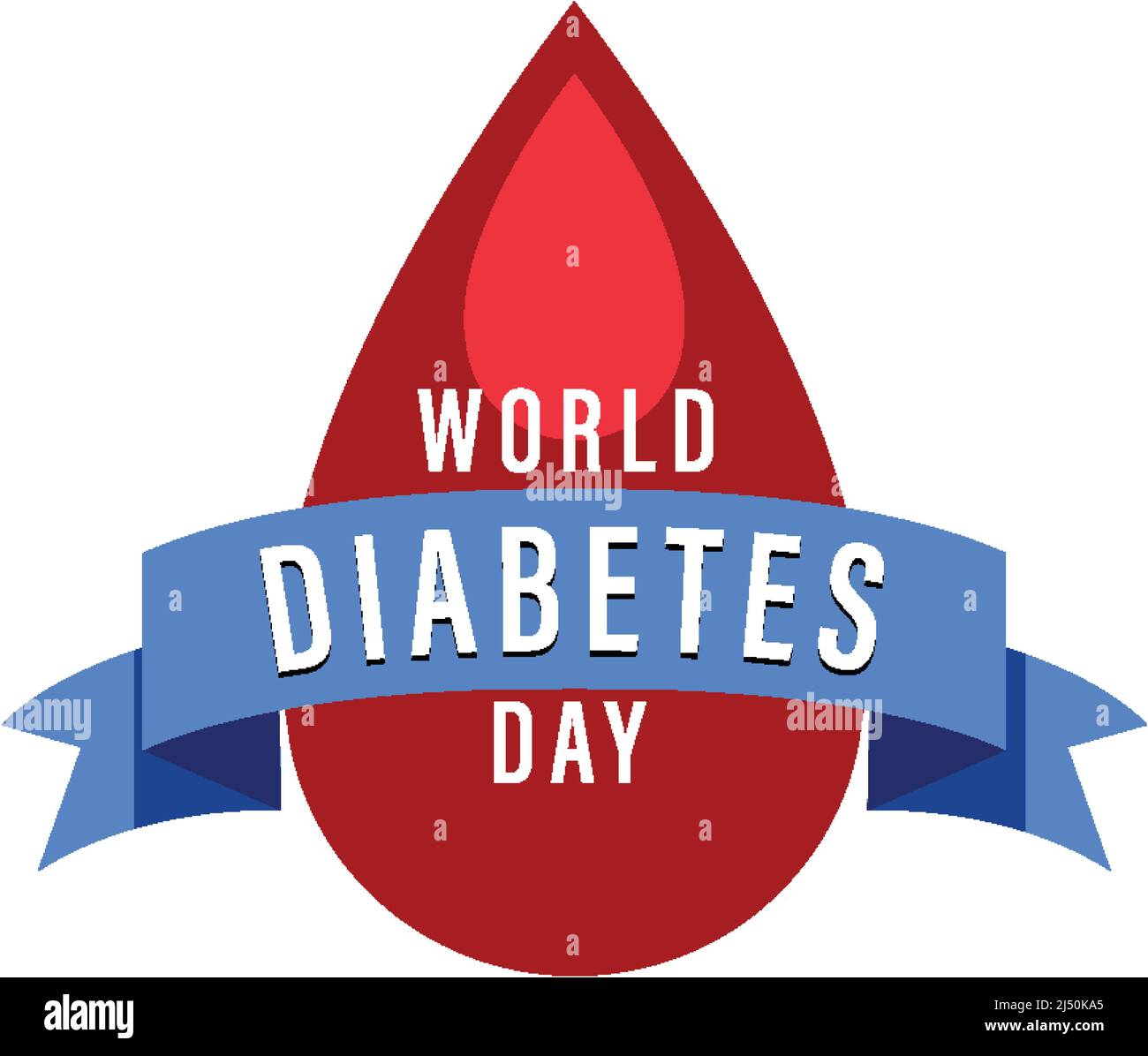 World diabetes day poster design illustration Stock Vector Image & Art ...