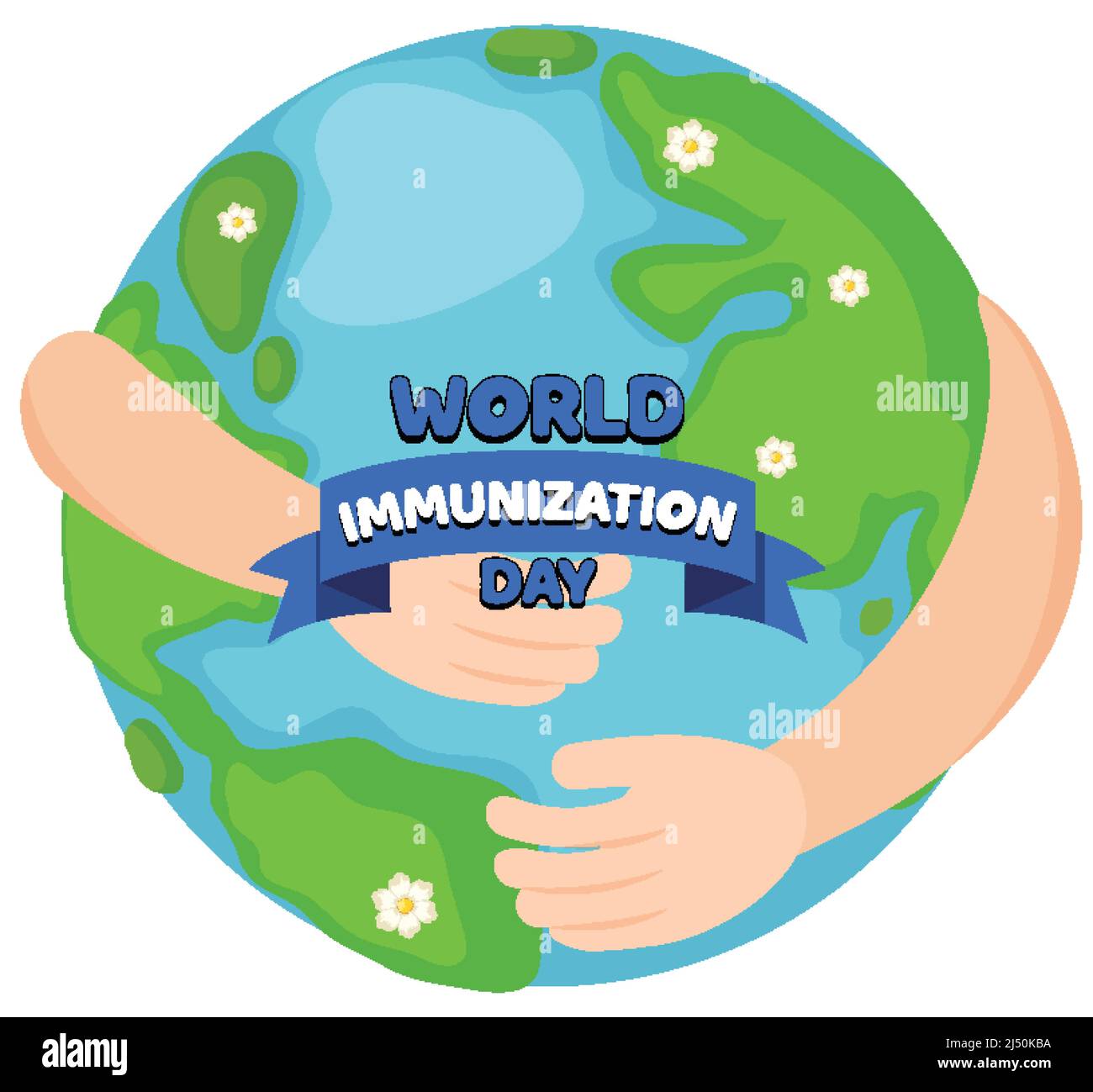 Poster design for world immunization day illustration Stock Vector ...