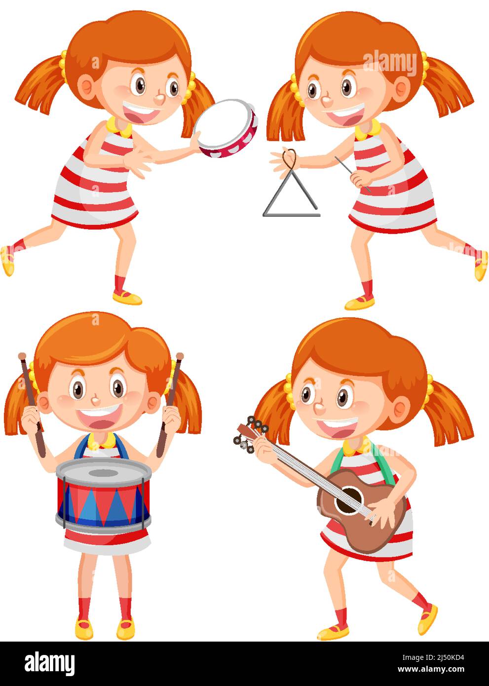 Youth playing drums Stock Vector Images - Alamy