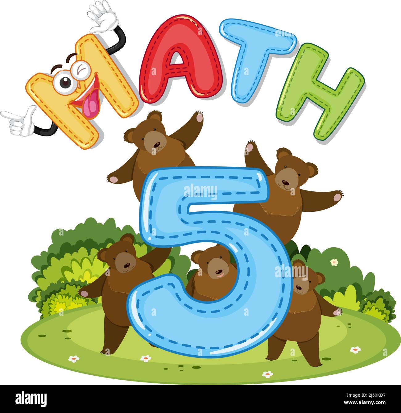 Numbers 1 5 Clip Art