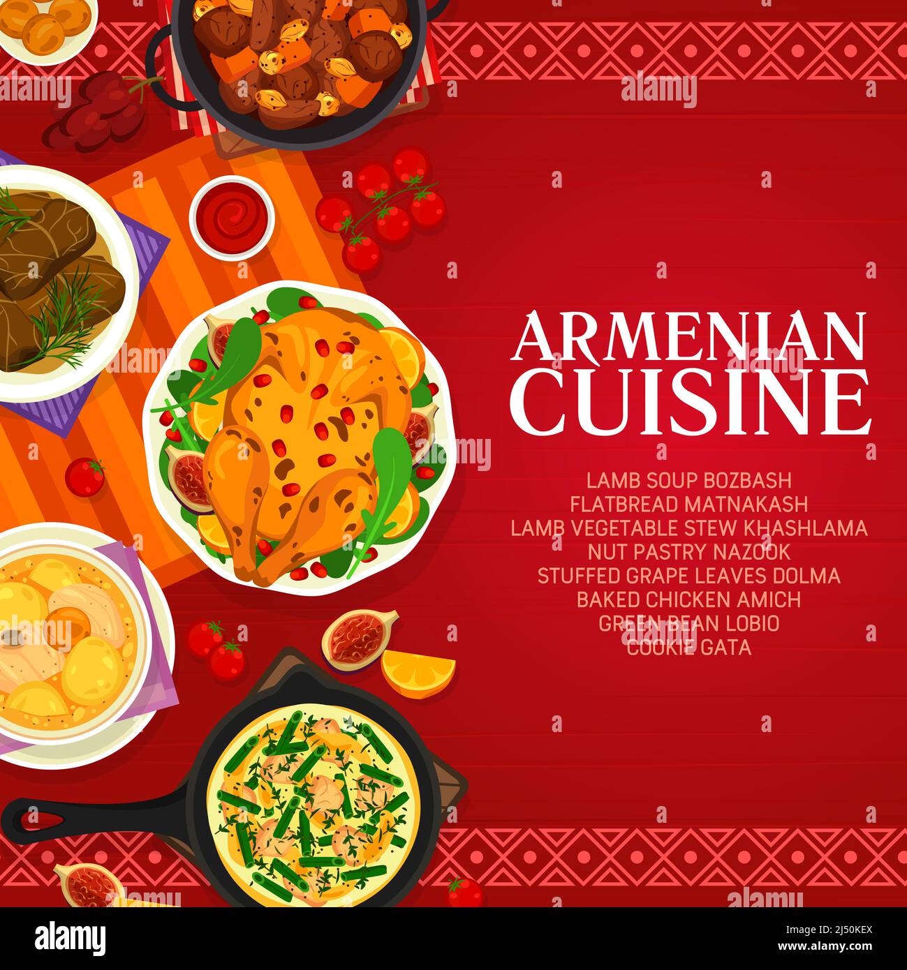Gata armenian Stock Vector Images - Alamy