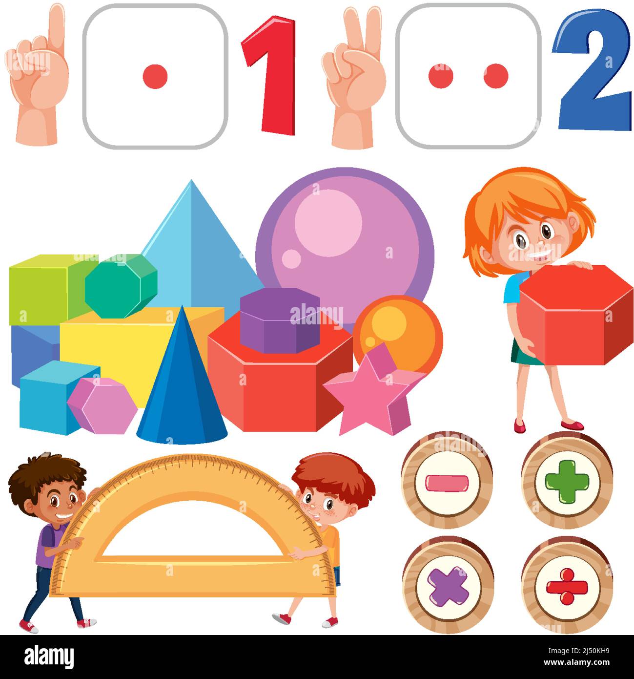 Child teaching instrument Stock Vector Images - Alamy