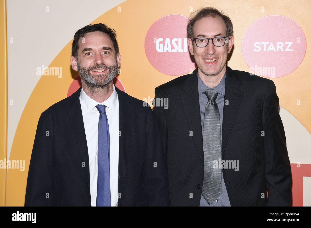 (L-R) Gabriel Roth and Josh Levin attend the “Gaslit” New York Premiere ...