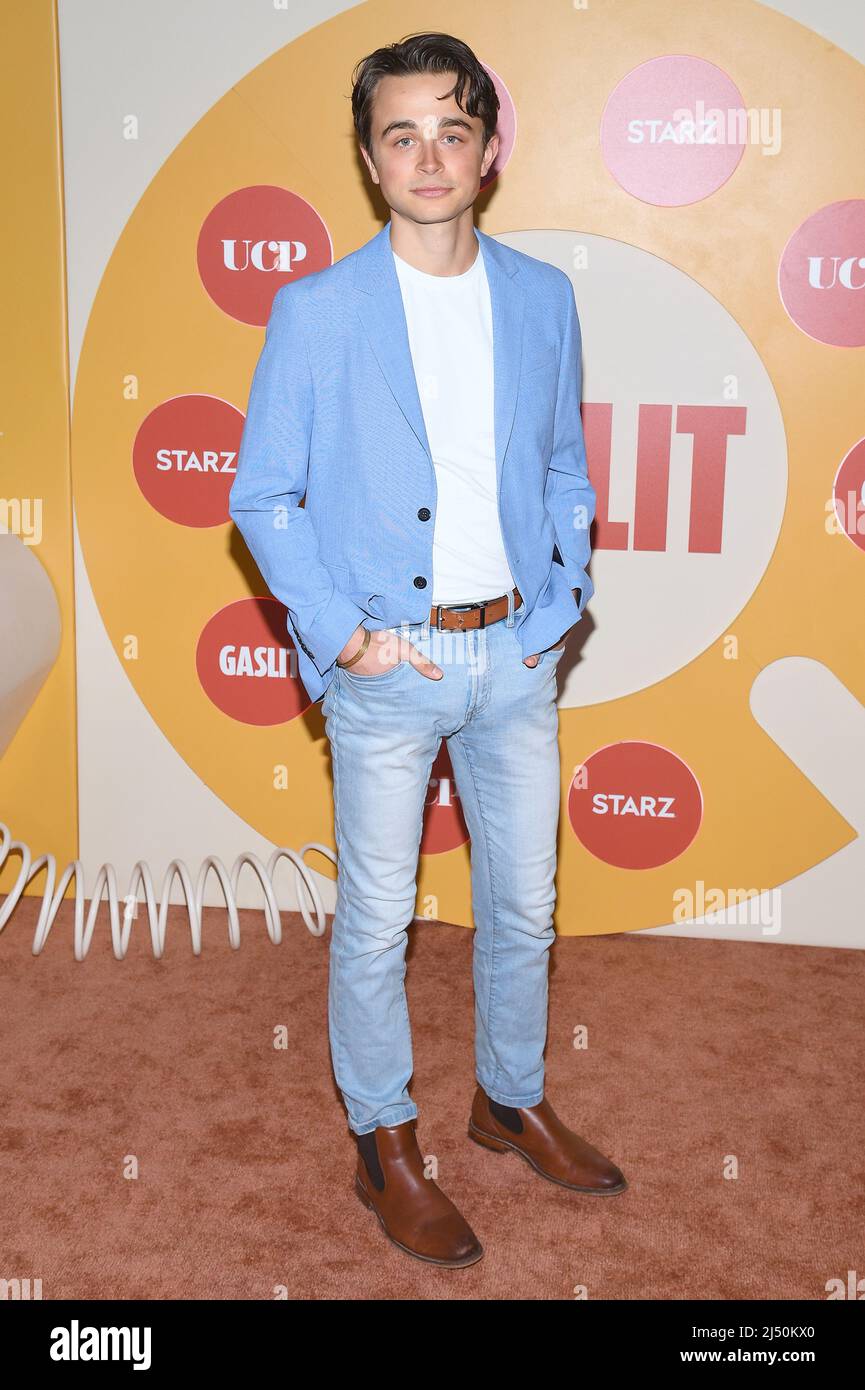 New York, USA. 18th Apr, 2022. Ben Ahlers attends the “Gaslit” New York ...