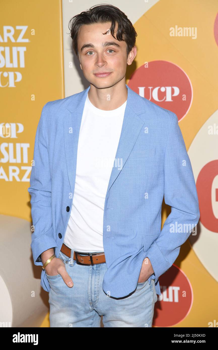 New York, USA. 18th Apr, 2022. Ben Ahlers attends the “Gaslit” New York ...