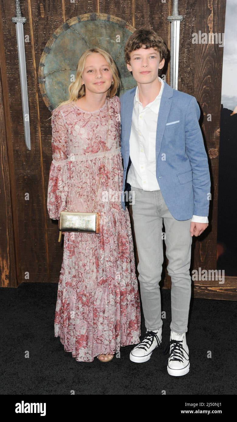 Los Angeles, CA. 18th Apr, 2022. Lily Bird, Oscar Novak at arrivals for ...
