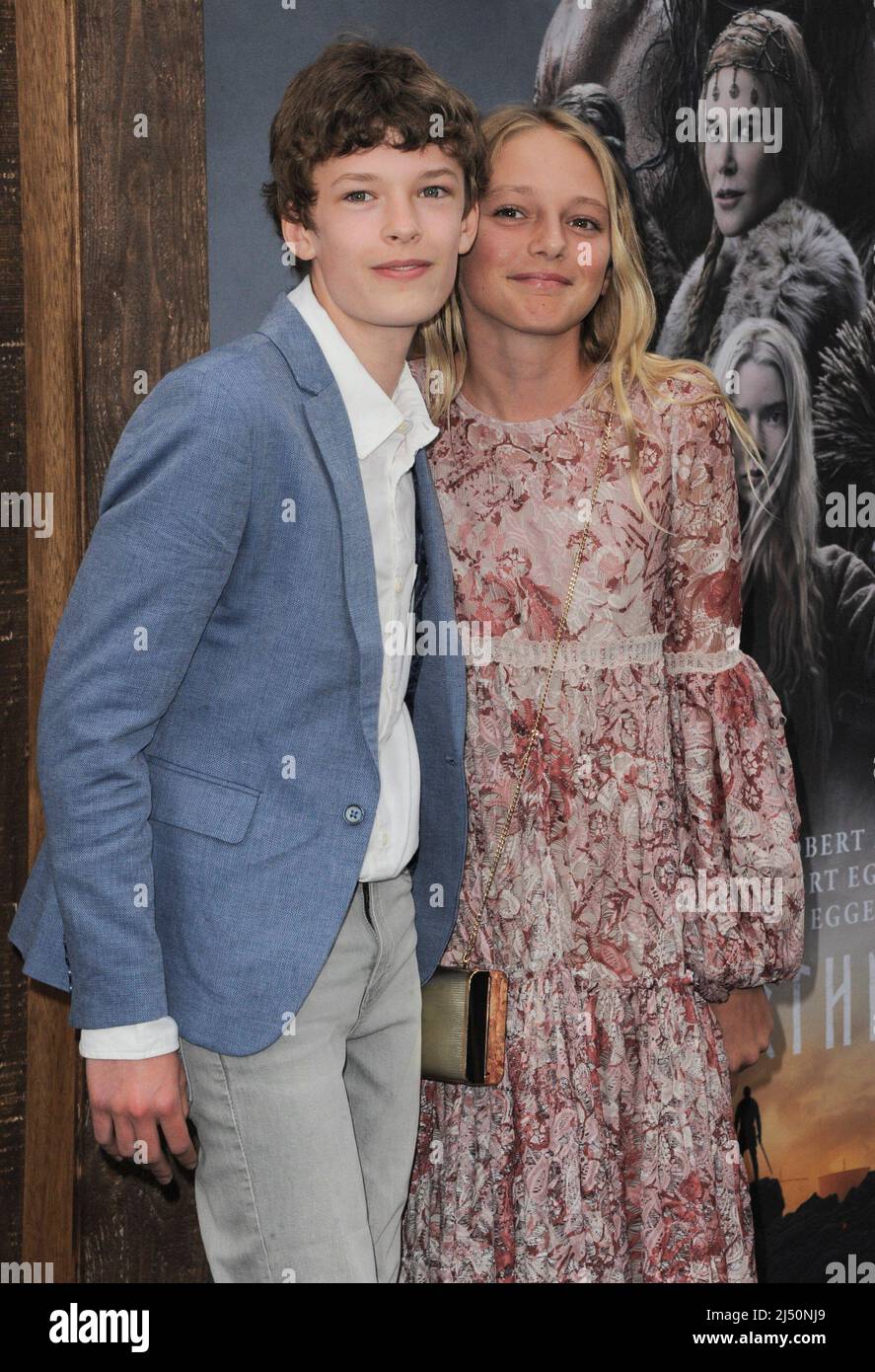 Los Angeles, CA. 18th Apr, 2022. Lily Bird, Oscar Novak at arrivals for ...