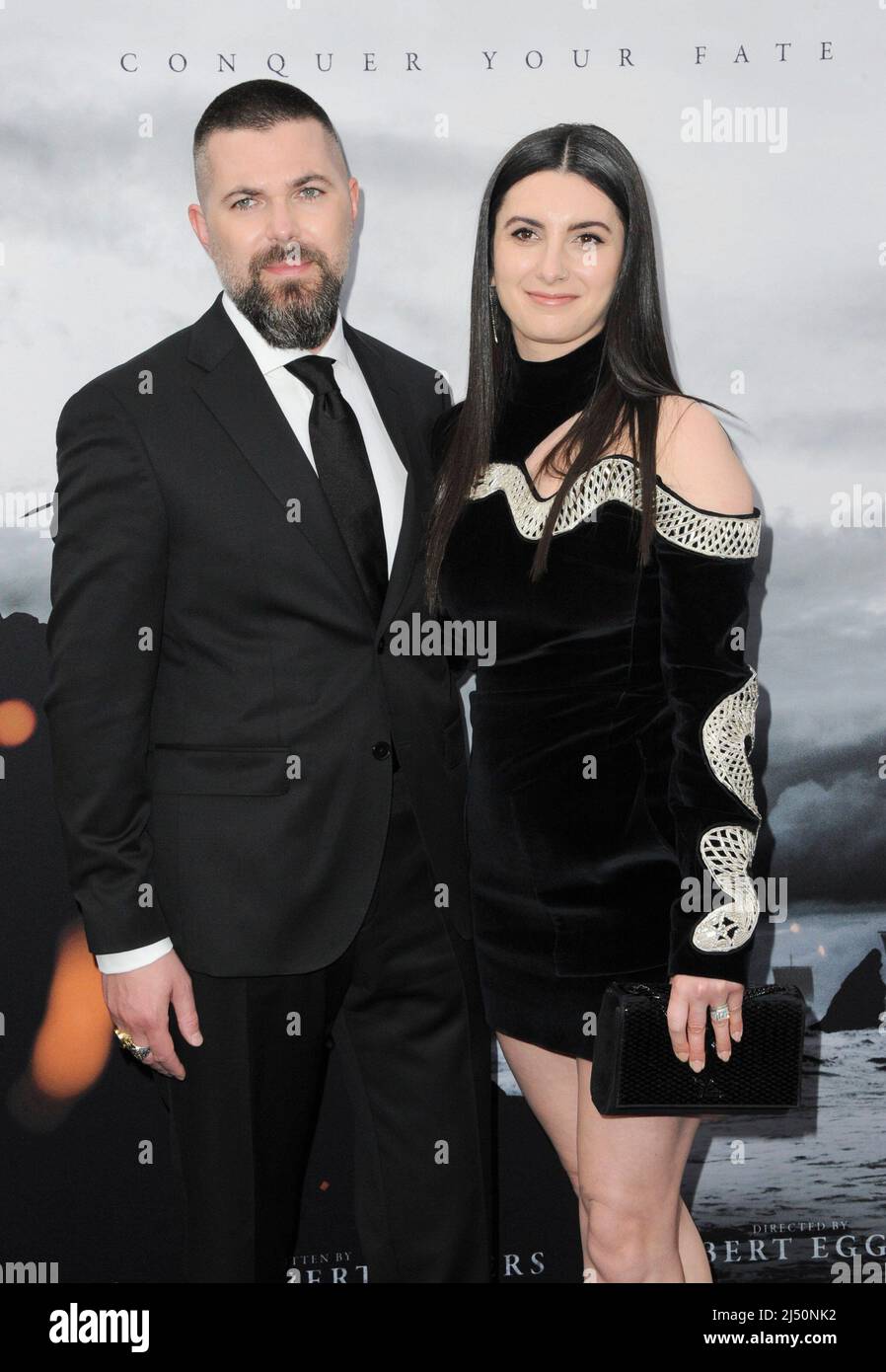 Los Angeles, CA. 18th Apr, 2022. Robert Eggers, Alexandra Shaker at ...