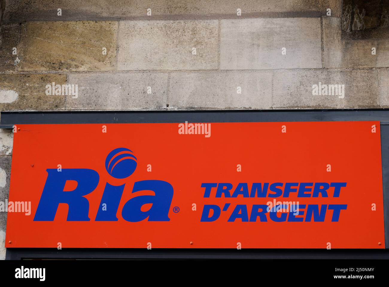 Ria money transfer logo hi-res stock photography and images - Alamy