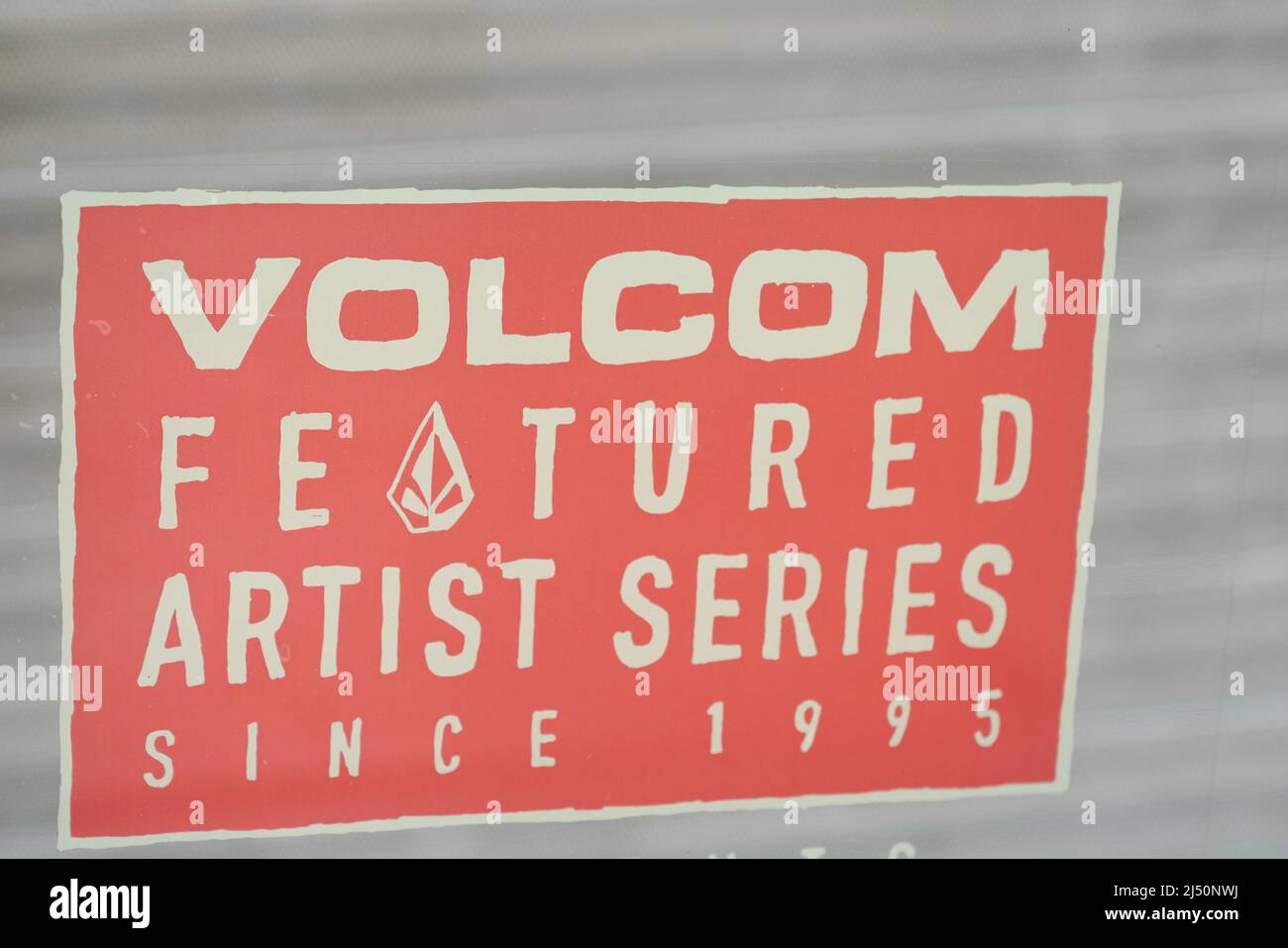 Bordeaux , Aquitaine France - 03 20 2022 : volcom featured artist ...