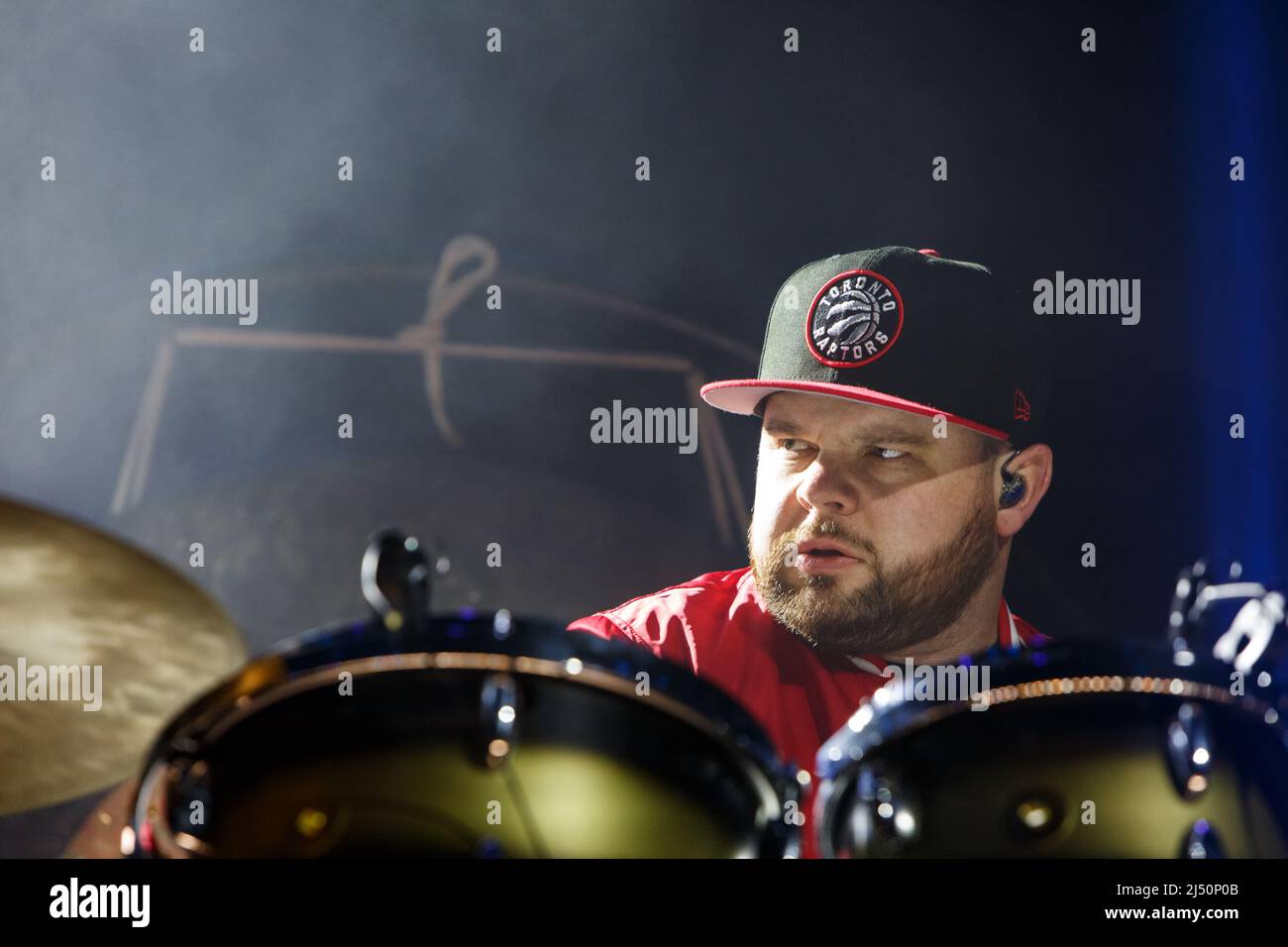Drummer Ben Thatcher of British rock band Royal Blood performs at ...