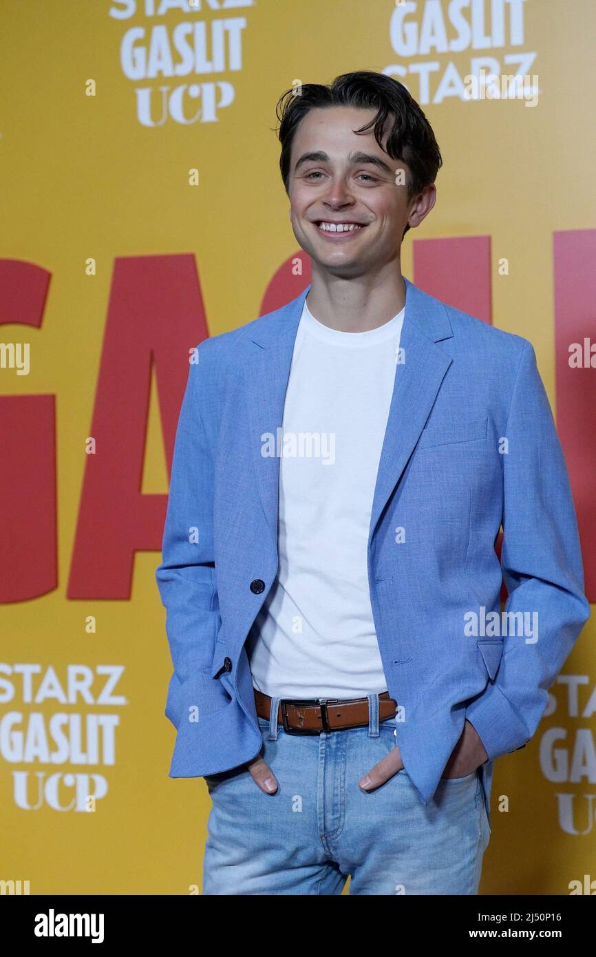 New York, NY, USA. 18th Apr, 2022. Ben Ahlers at arrivals for GASLIT ...