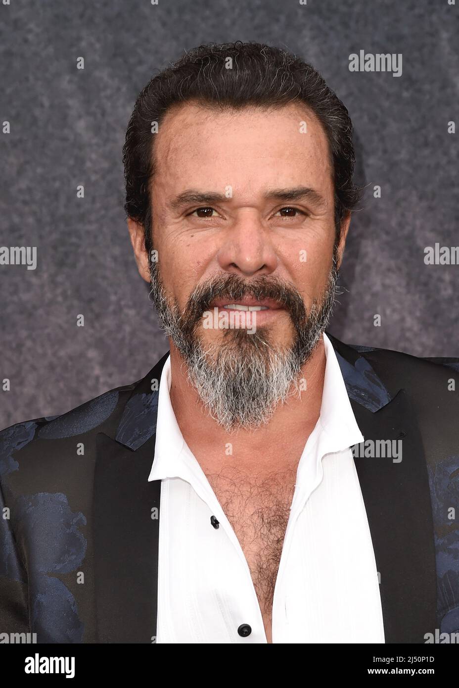 Michael Irby walking on the red carpet at FX's "Mayans M.C." season 4 ...
