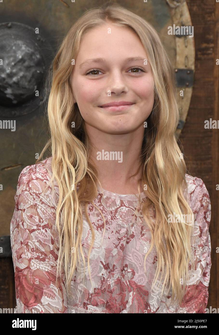 Lily Gorman arrives at THE NORTHMAN Los Angeles Premiere held at the ...