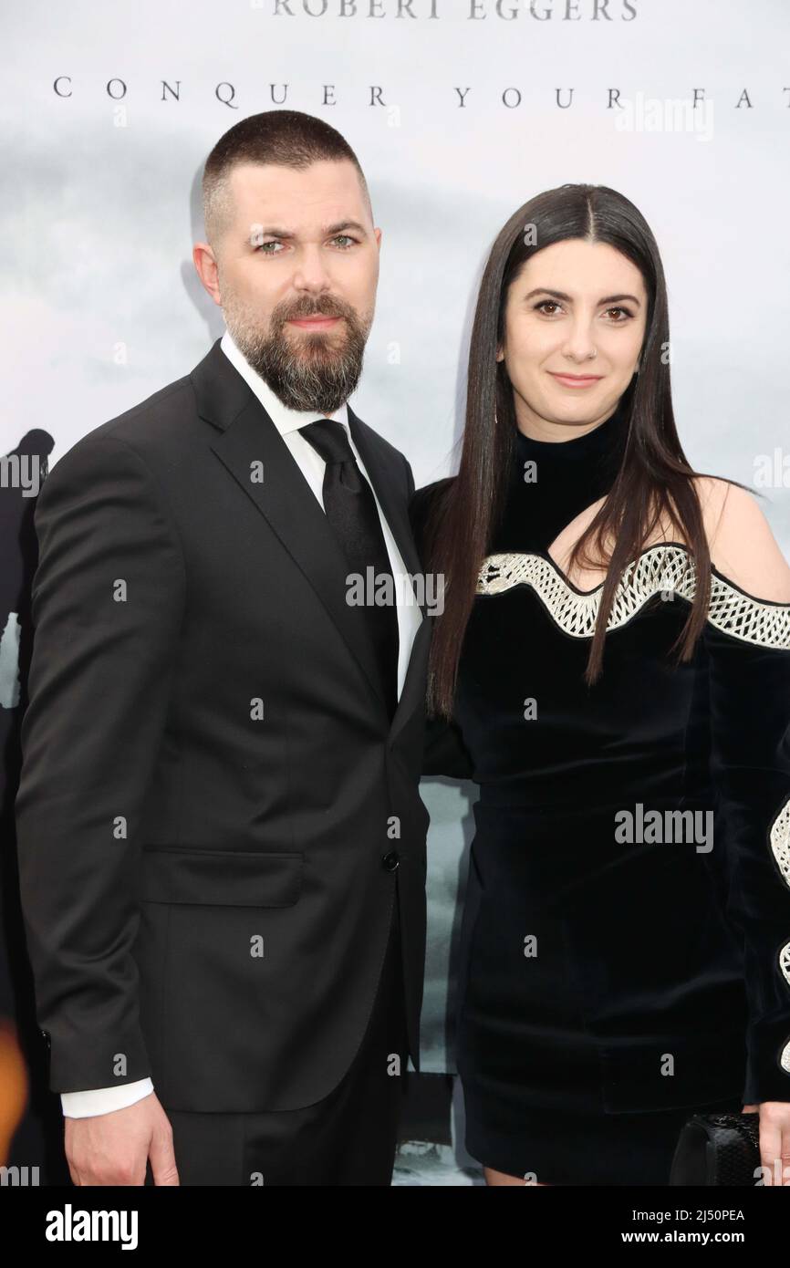 Los Angeles, USA. 18th Apr, 2022. Robert Eggers, Alexandra Shaker 04/18 ...