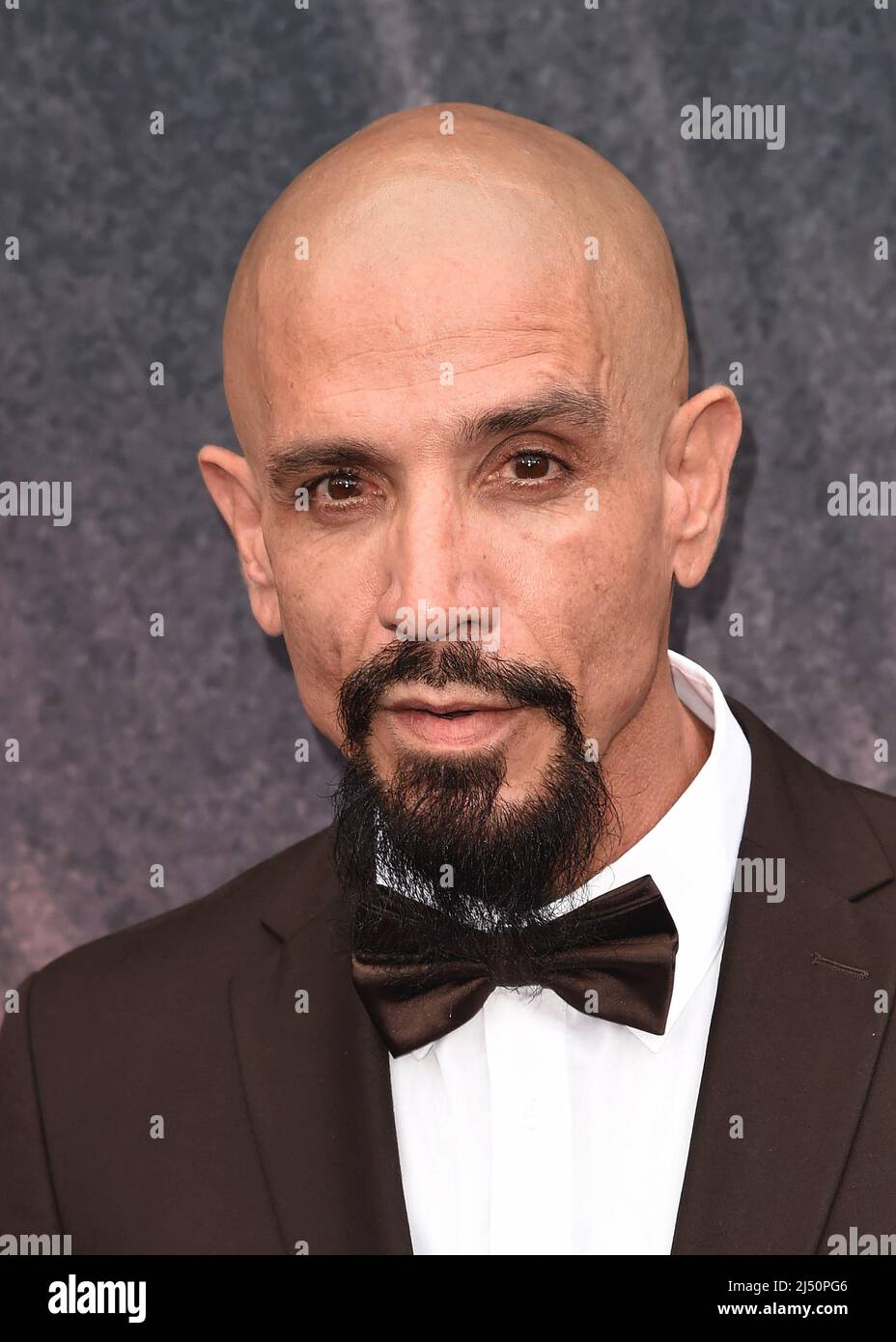 Joseph Lucero walking on the red carpet at FX's "Mayans M.C." season 4 ...