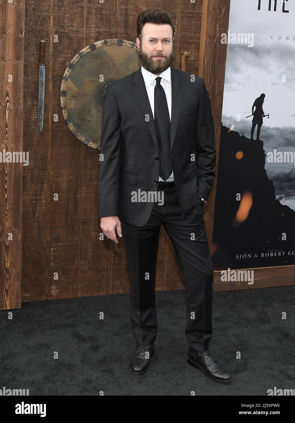 Taran Killam arrives at THE NORTHMAN Los Angeles Premiere held at the ...