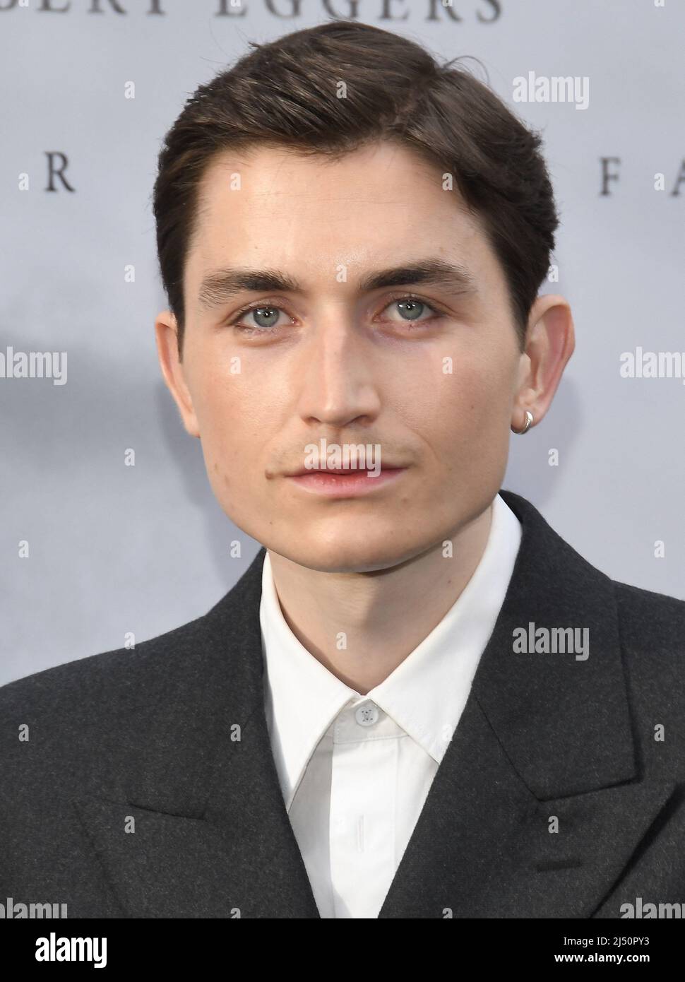 Los Angeles, USA. 18th Apr, 2022. Gustav Lindh arrives at THE NORTHMAN ...