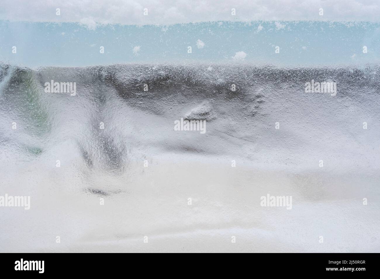 ice background, blue frozen texture Stock Photo - Alamy