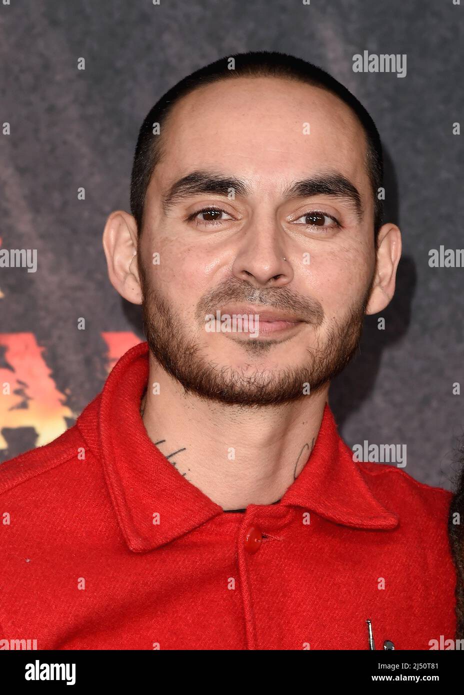 Los Angeles, USA. 18th Apr, 2022. Manny Montana walking on the red ...