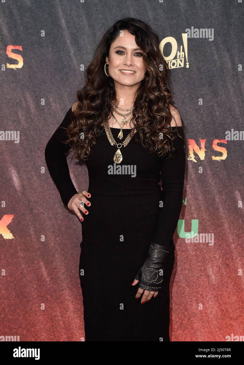 Christian Vera walking on the red carpet at FX's "Mayans M.C." season 4 ...