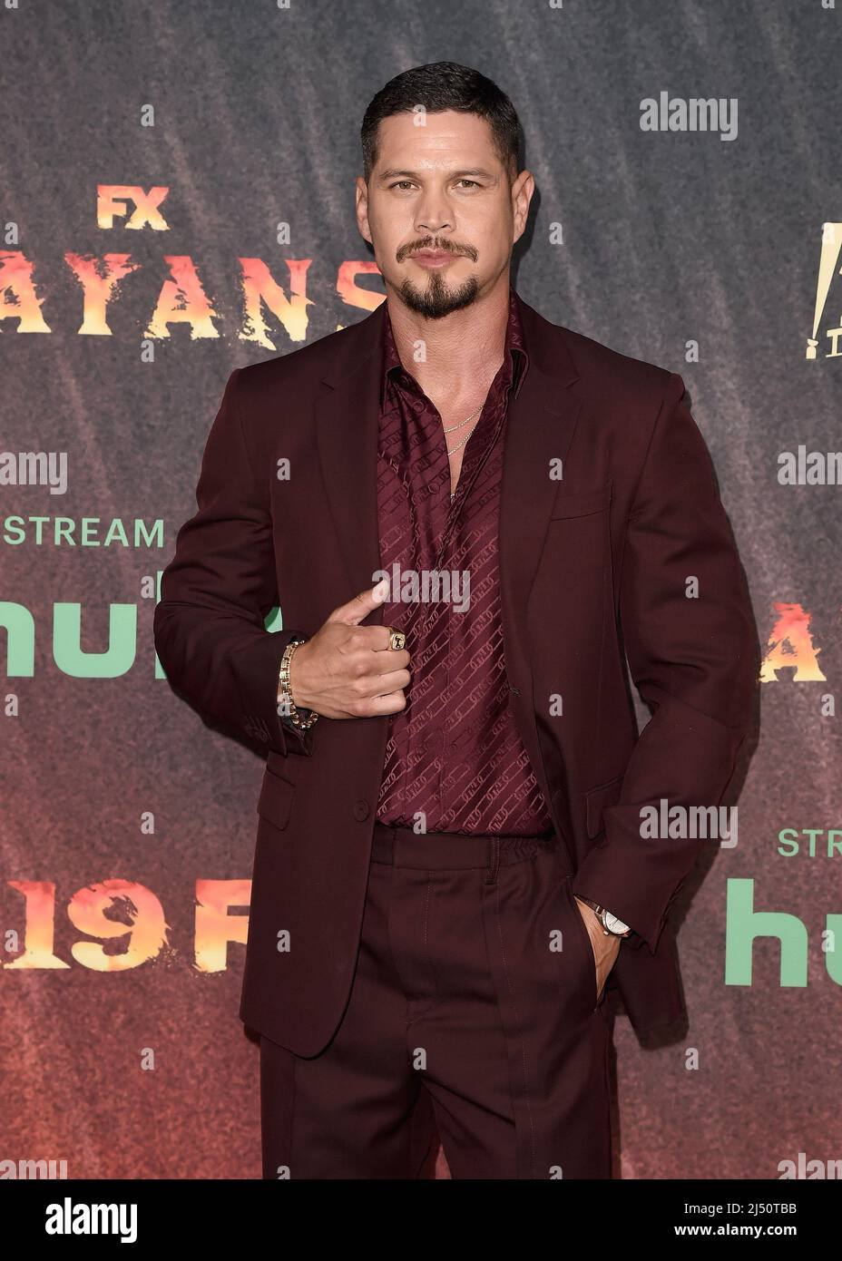 Los Angeles, USA. 18th Apr, 2022. JD Pardo walking on the red carpet at ...