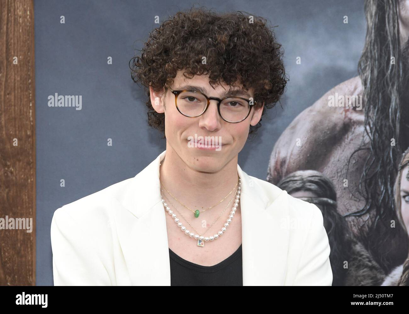 Reece Feldman arrives at THE NORTHMAN Los Angeles Premiere held at the ...