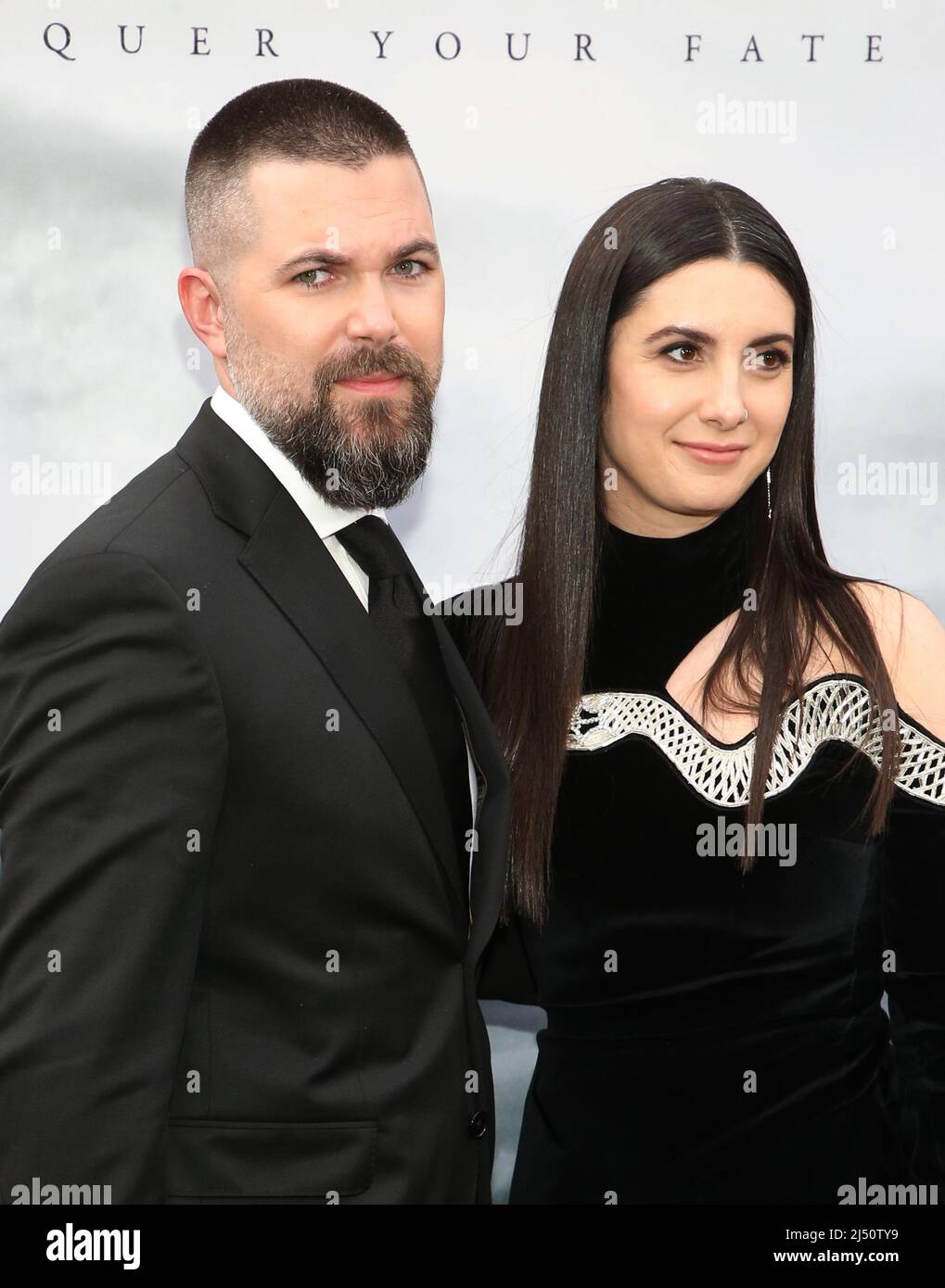 18 April 2022 - Hollywood, California - Robert Eggers and wife ...