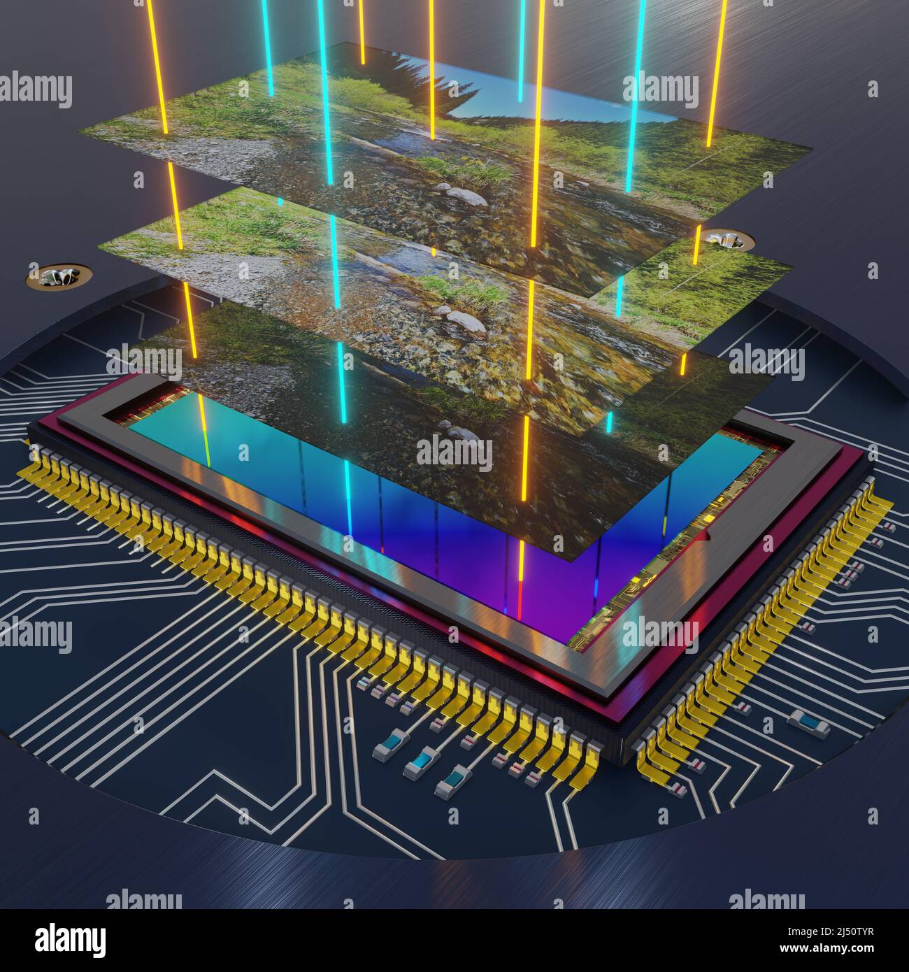 HDR photography principle explanation - normal, overexposed and ...