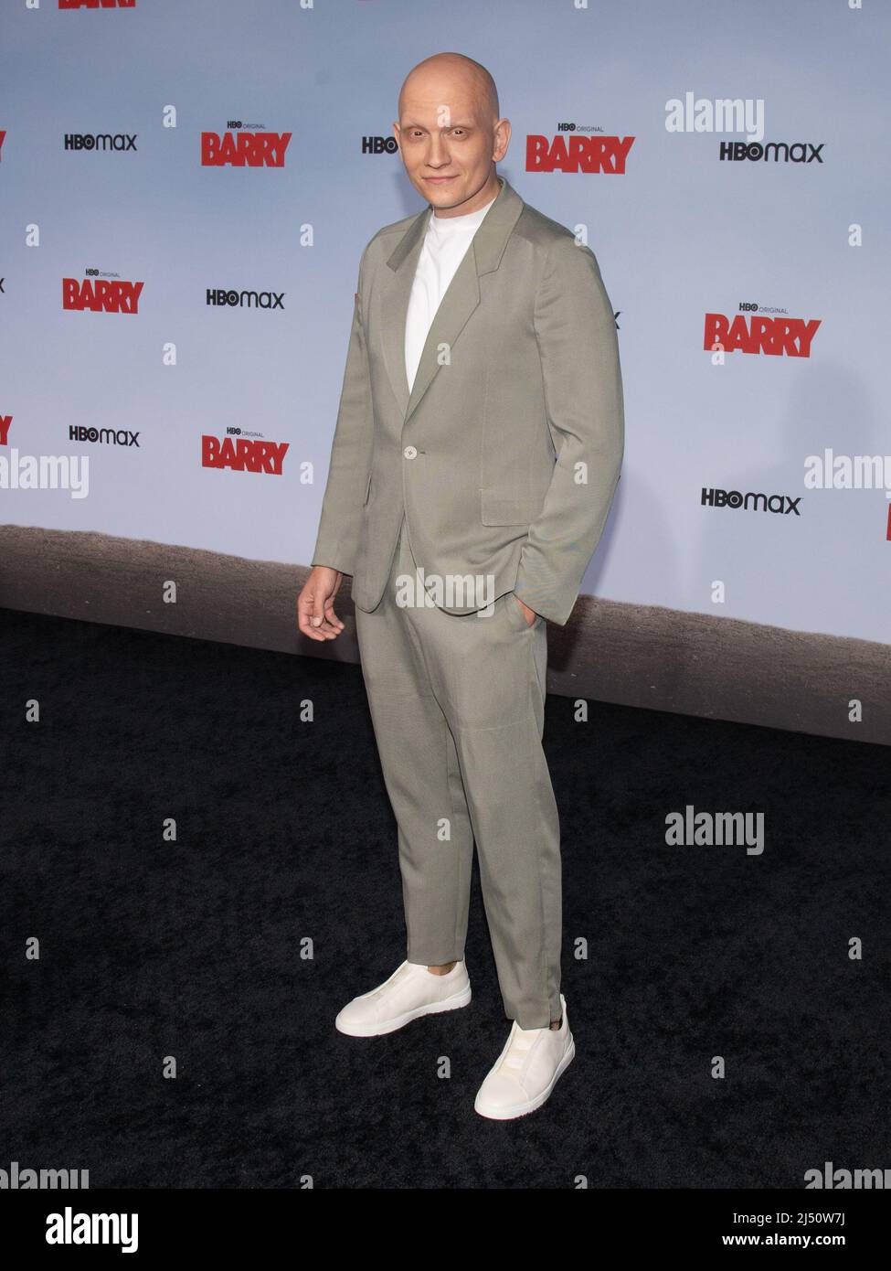 Los Angeles, California, USA. 18th Apr, 2022. Anthony Carrigan. HBO's ...