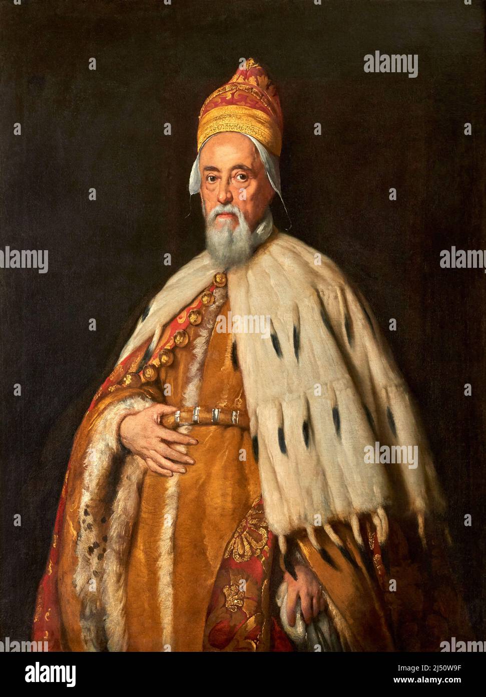 Il Doge Francesco Erizzo - olio su tela - Bernardo Strozzi - 1635 ...