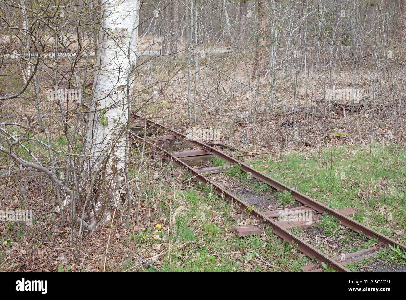 Rusty train tracks hi-res stock photography and images - Alamy